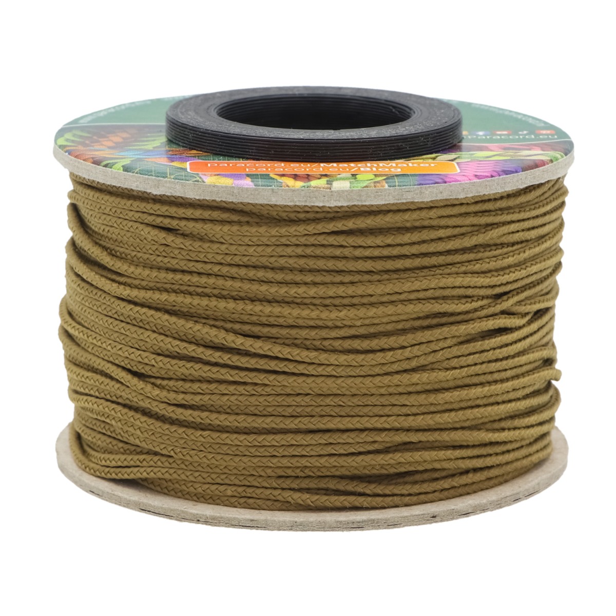 Coyote Brown Micro Cord 1.2mm - 40m | Paracord.shop