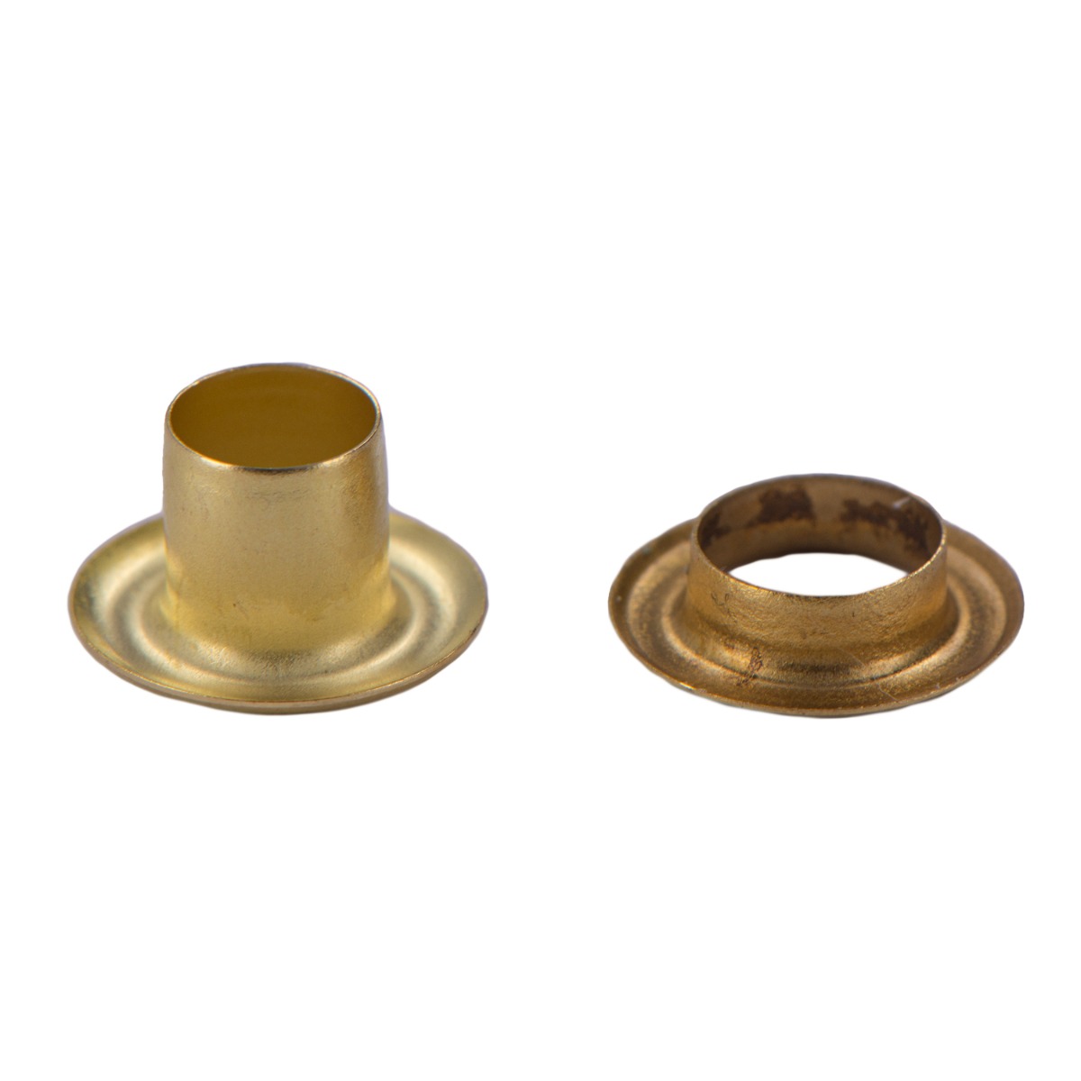 Eyelet / Hollow Rivet 'Brass' Ø 6 mm | Paracord.shop